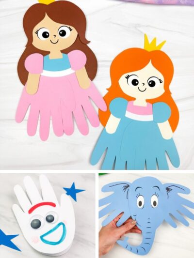 130+ Fun Handprint Crafts For Kids [Free Templates] - Simple Everyday Mom®