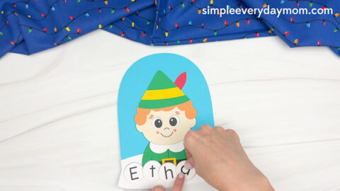 Buddy the Elf Name Craft For Kids [Free PDF Template]