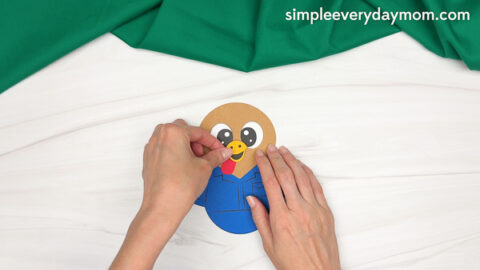 Mailman Disguise A Turkey Craft For Kids [Free PDF Template]