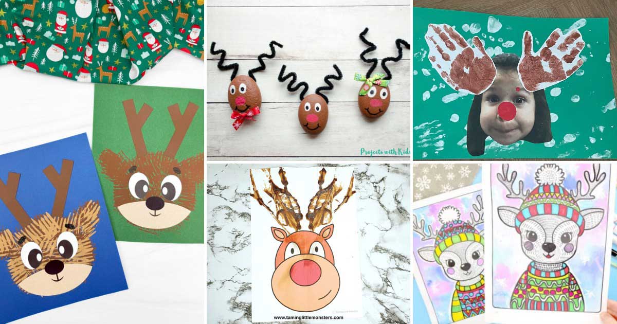 15 Reindeer Art for Kids Ideas That Bring Holiday Cheer