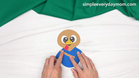 Mailman Disguise A Turkey Craft For Kids [Free PDF Template]