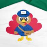 Mailman Disguise A Turkey Craft For Kids [Free PDF Template]