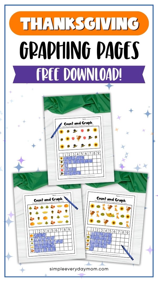 Free Thanksgiving Graphing Worksheets For Preschoolers