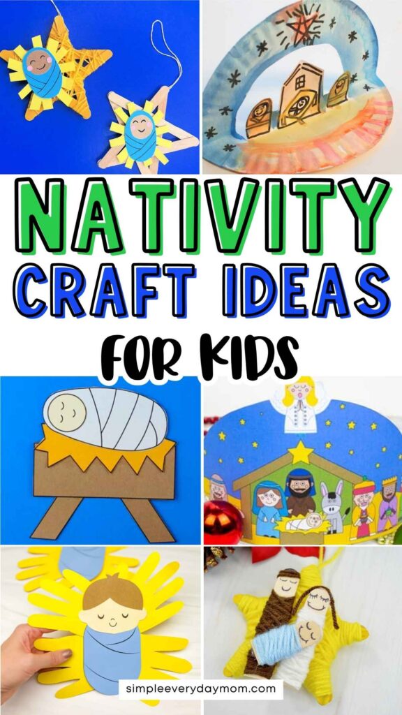 30+ Nativity Crafts for Kids to Celebrate the Christmas Story