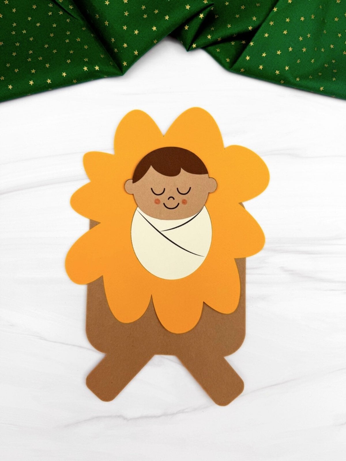 Baby Jesus Craft for Kids [Free Printable Template]