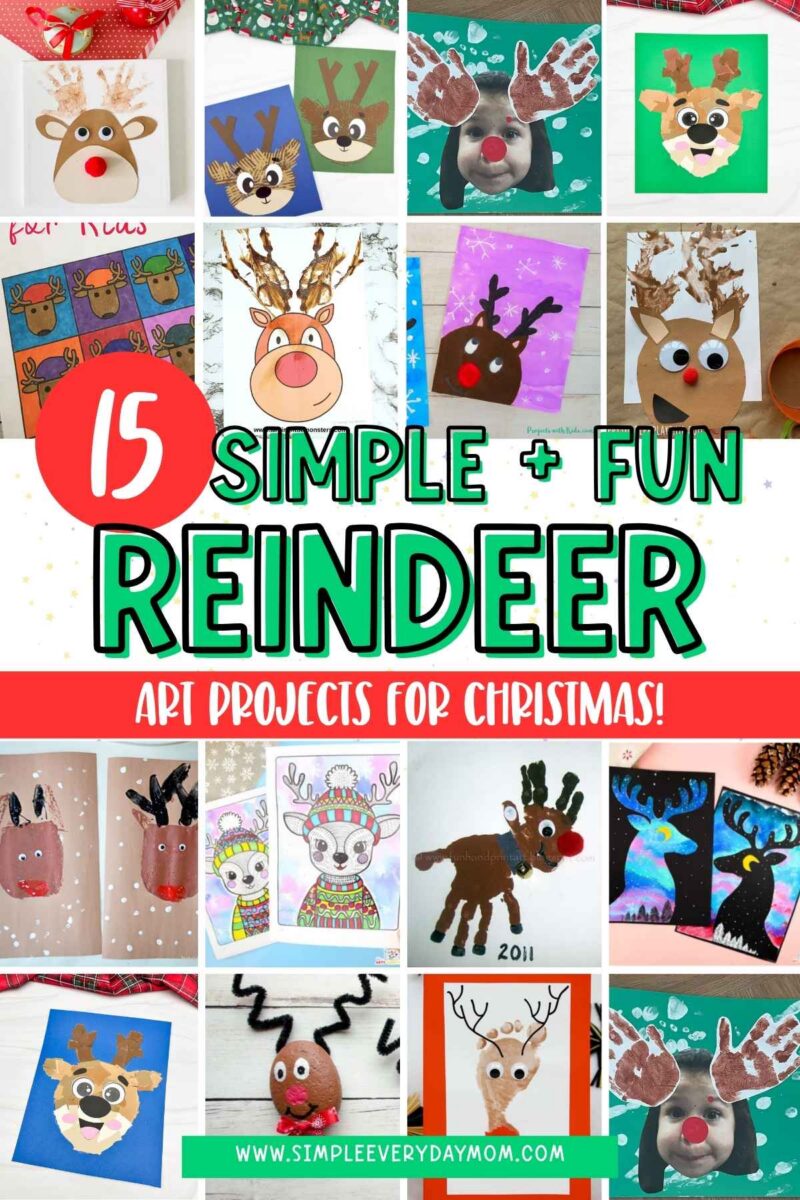 15 Reindeer Art for Kids Ideas That Bring Holiday Cheer