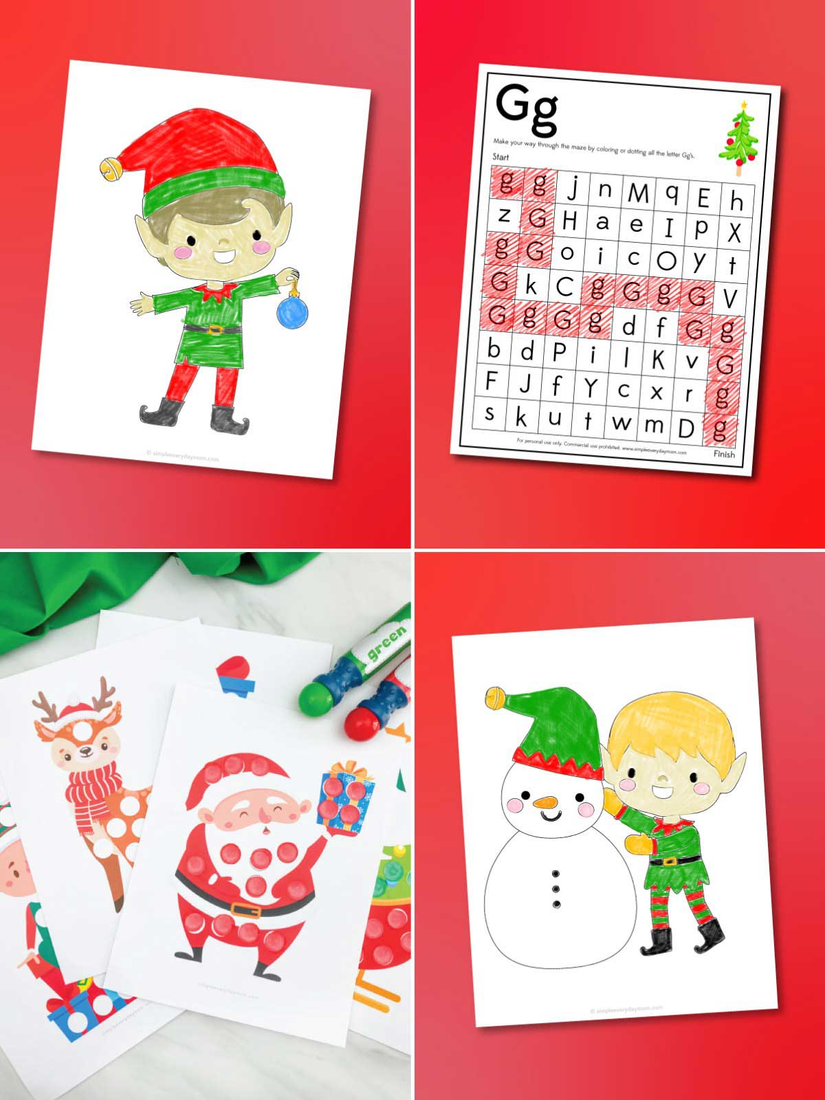 Free Printable Pete The Cat Saves Christmas Worksheets