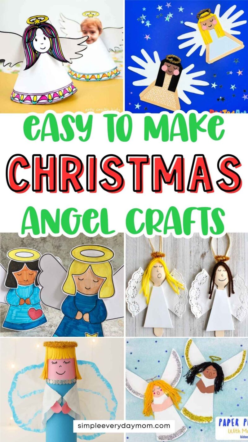 25 Angel Crafts for Kids to Make This Christmas Season