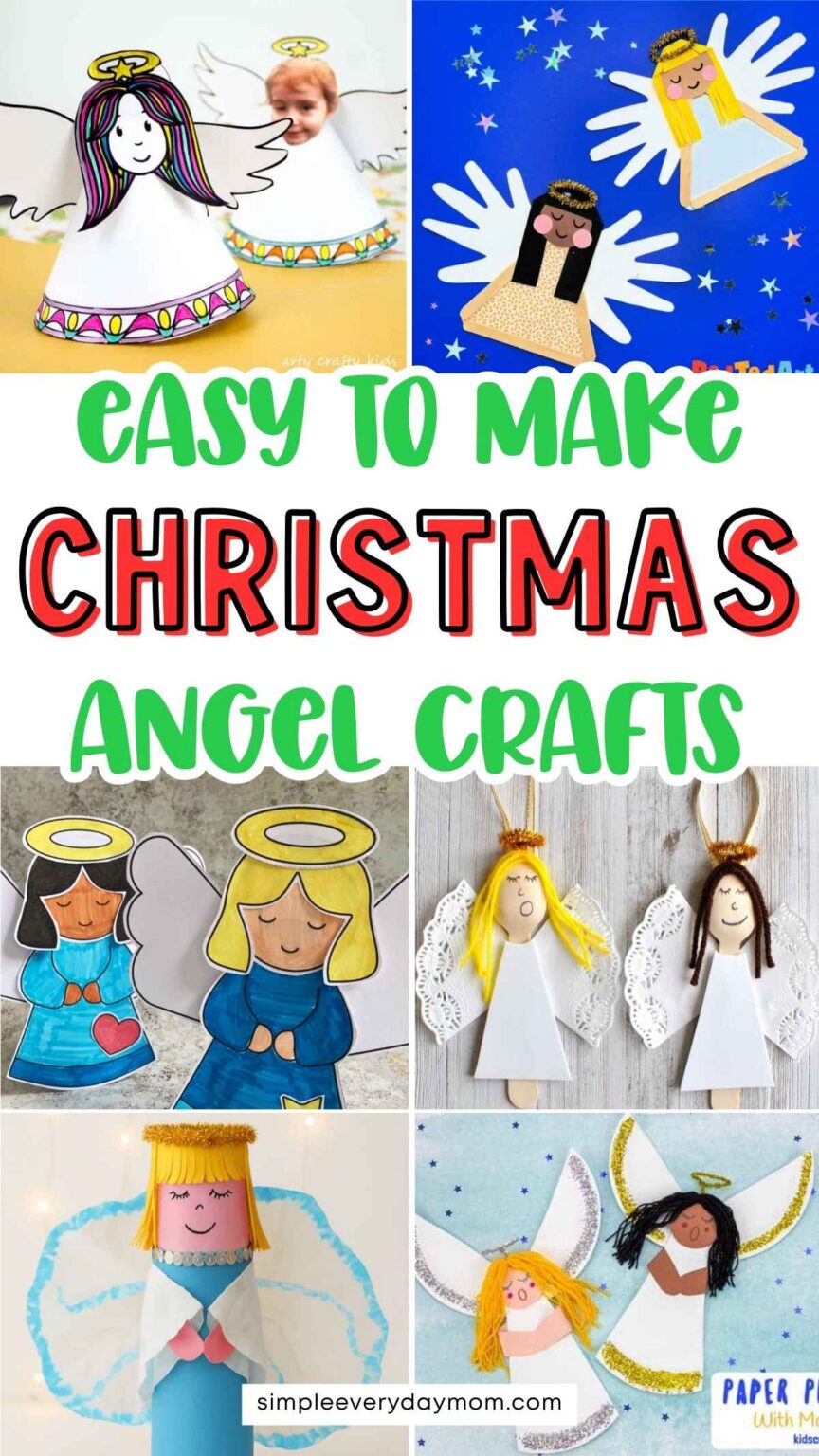 25 Angel Crafts for Kids to Make This Christmas Season