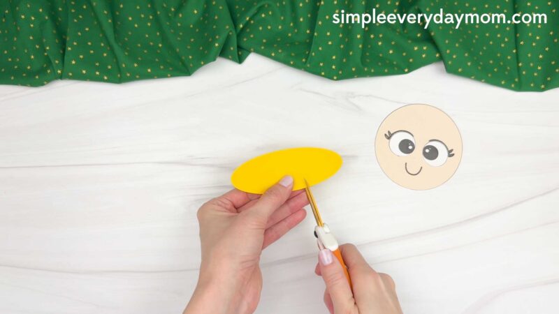 Angel Shape Craft for Kids [Free Printable Template]