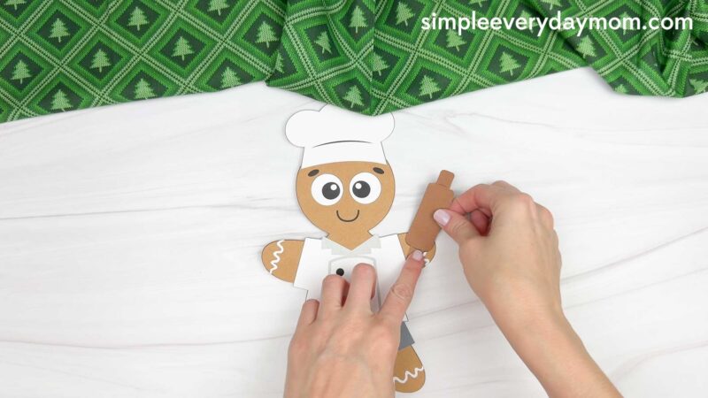 Chef Gingerbread Man Disguise For Kids [Free PDF Template]