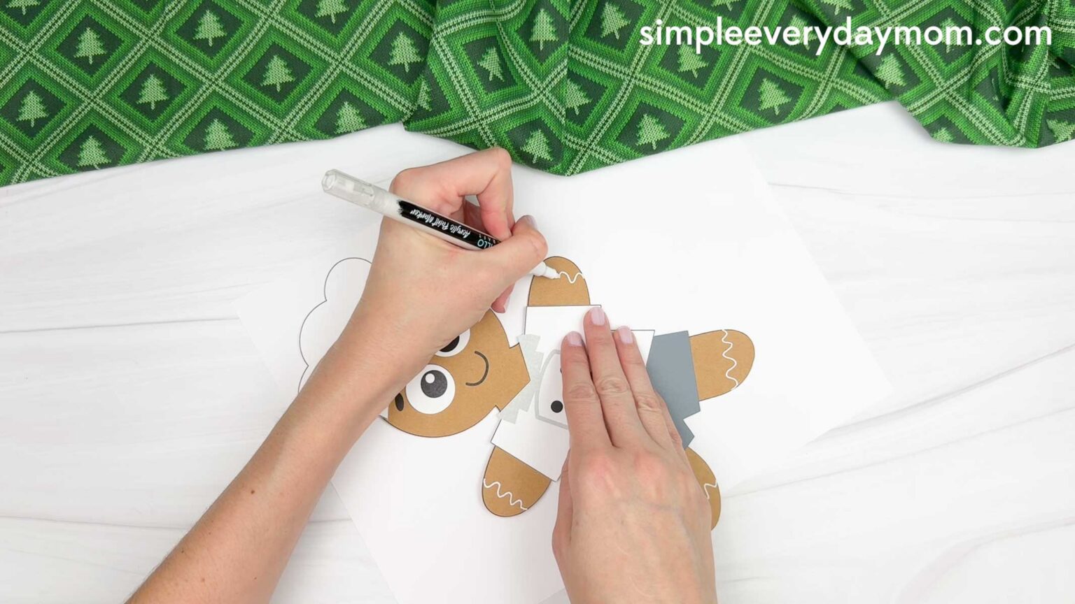 Chef Gingerbread Man Disguise For Kids [Free PDF Template]