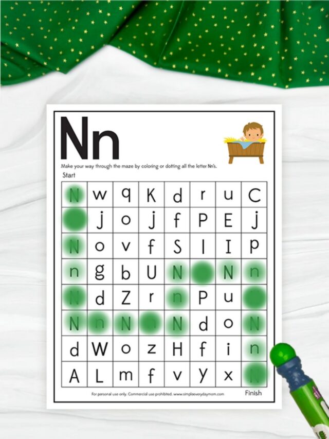 Free Printable Christmas Nativity Worksheets