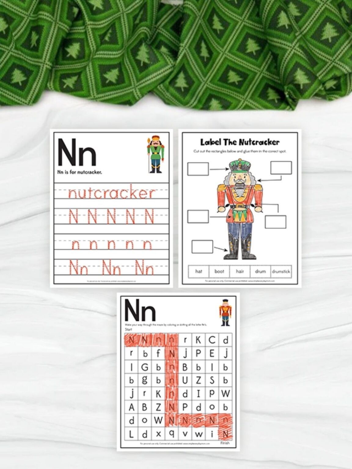 Free Printable Nutcracker Worksheets For Kids