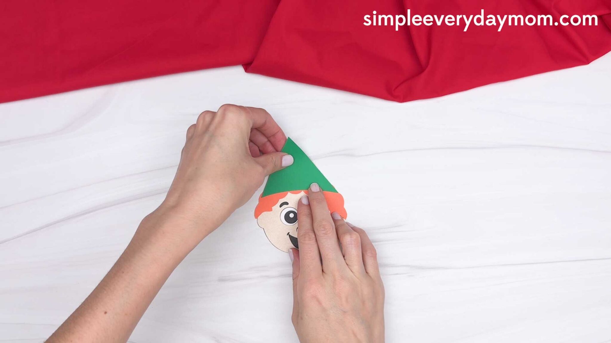 Buddy the Elf Gingerbread Man Craft for Kids [Free PDF Template]