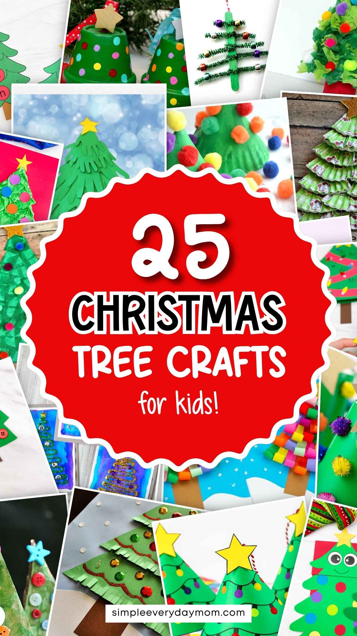 25 Christmas Tree Crafts for Kids to Make This Holiday Season