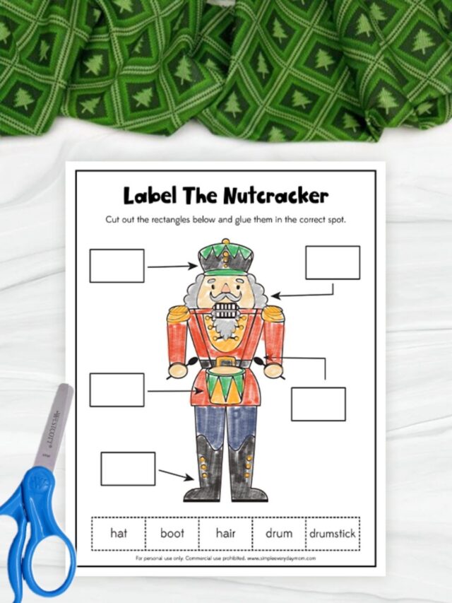 Free Printable Nutcracker Worksheets For Kids