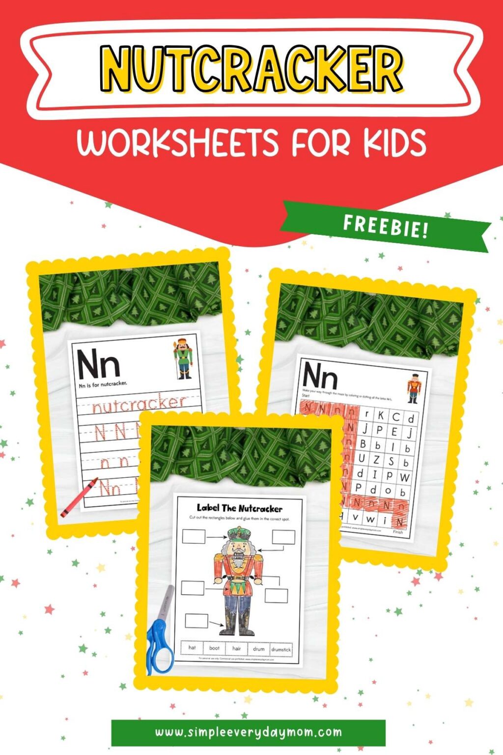 Free Printable Nutcracker Worksheets For Kids