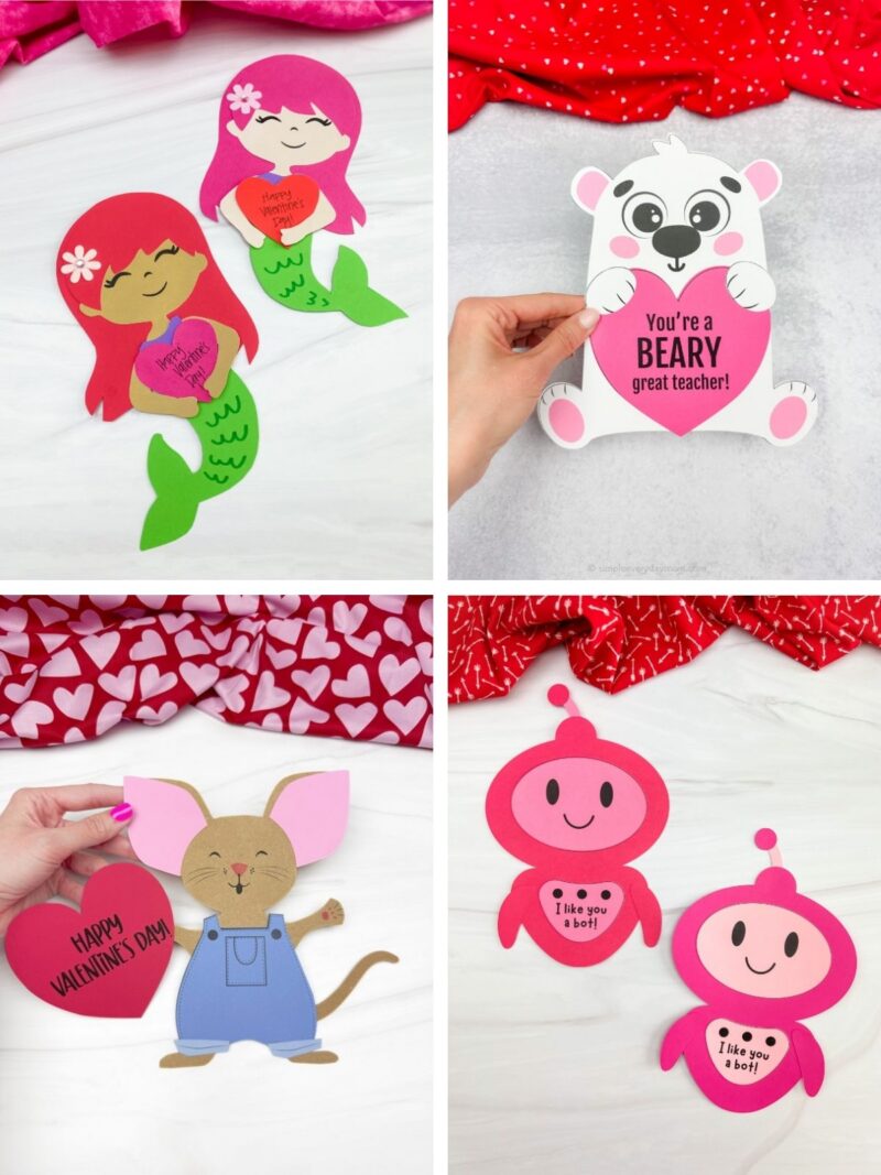 Walrus Valentine Craft for Kids [Free Printable Template]