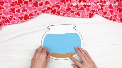 Valentine Fish Craft for Kids [Free Printable Template]