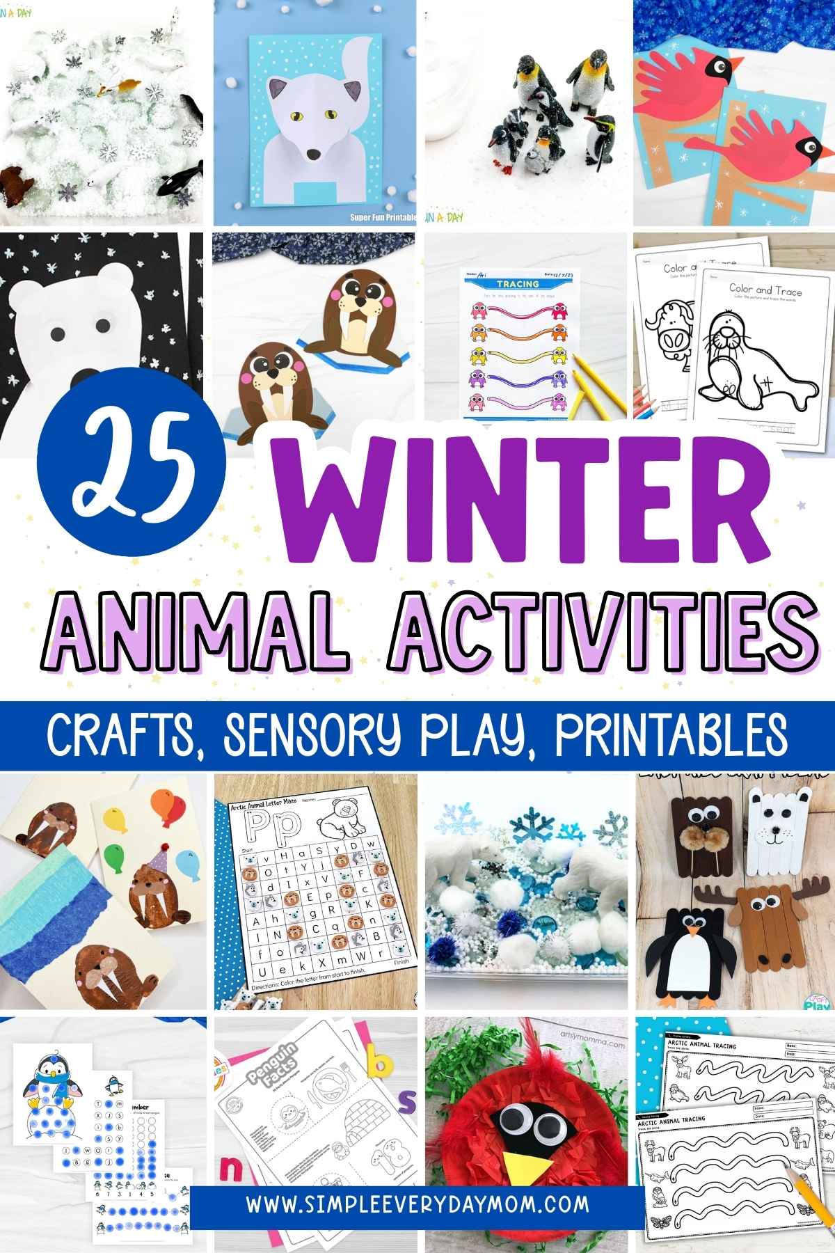 25+ Winter Animal Activities for Kids to Learn and Play
