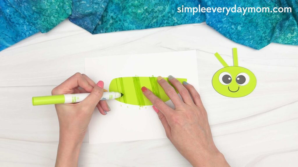 Grasshopper Craft for Kids [Free Printable Template]