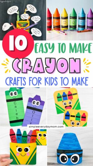 10 Crayon Crafts for Kids That Are Bright, Bold, and Perfect for Back ...