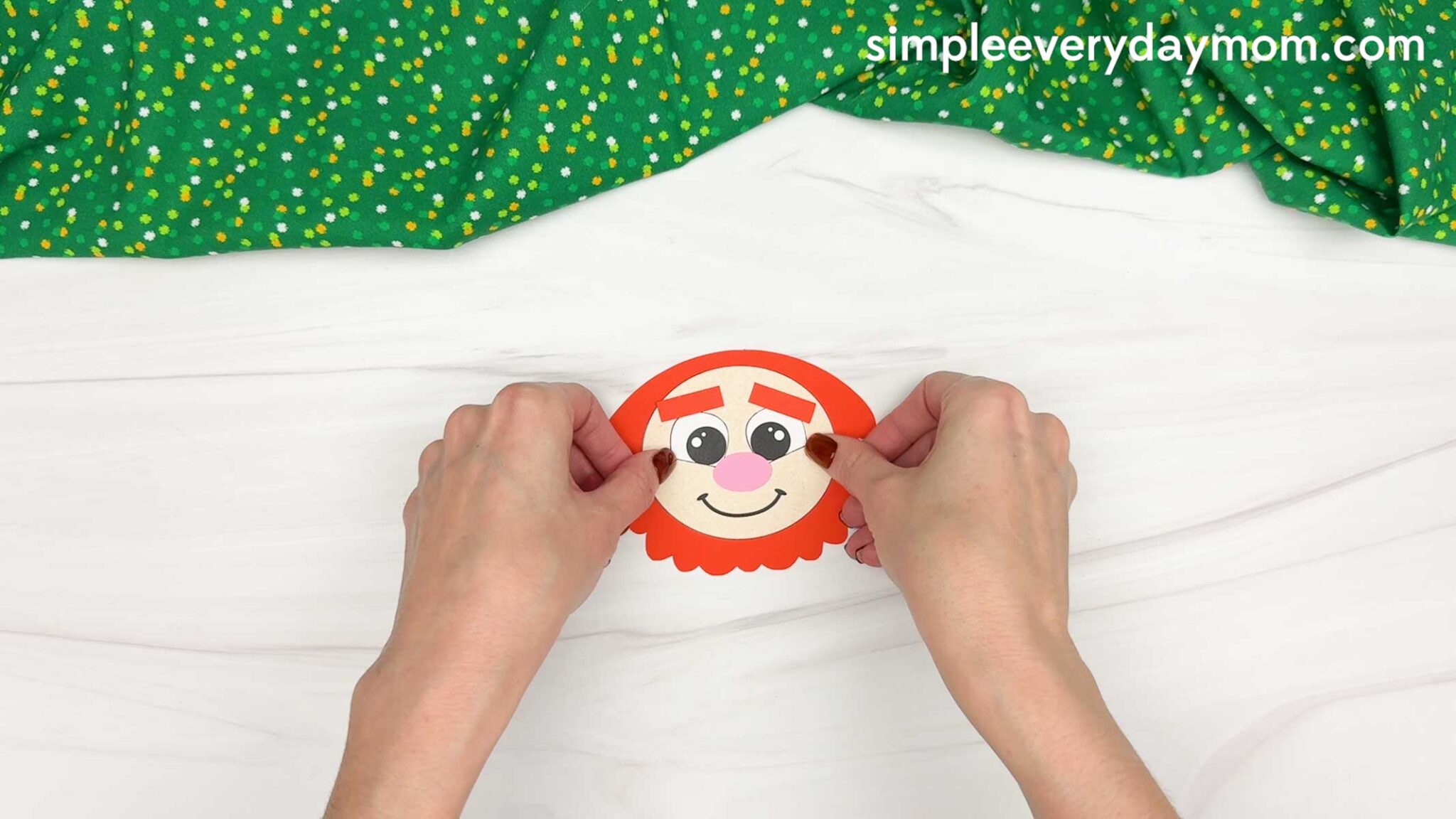 Leprechaun in a Pot of Gold Craft for Kids [Free PDF Template]