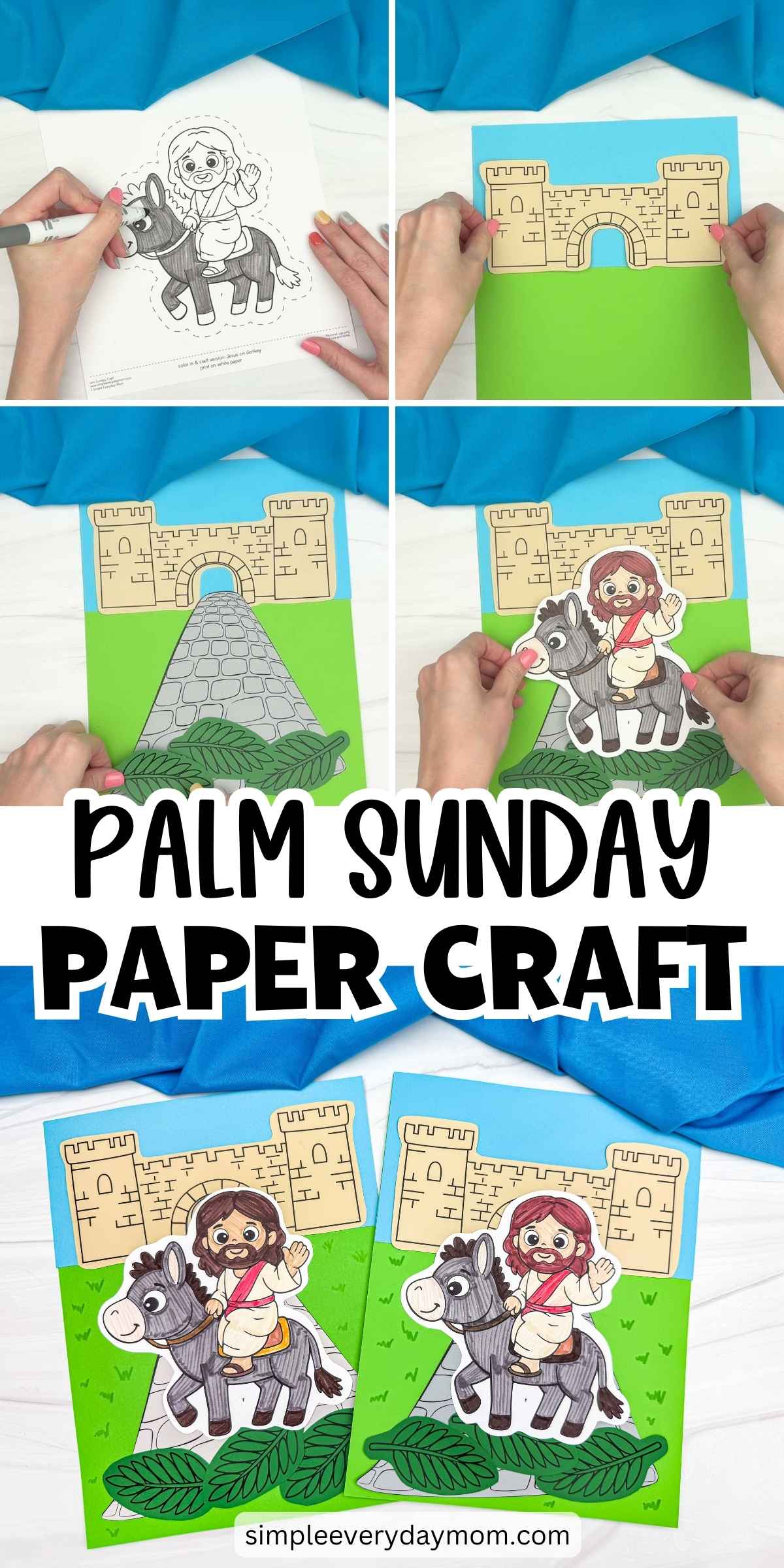 Palm Sunday Craft for Kids [Free Printable Template]