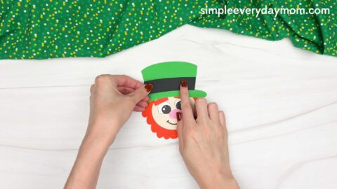Leprechaun in a Pot of Gold Craft for Kids [Free PDF Template]