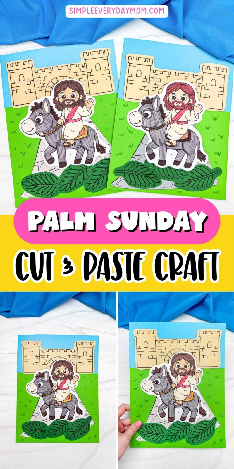 Palm Sunday Craft for Kids [Free Printable Template]