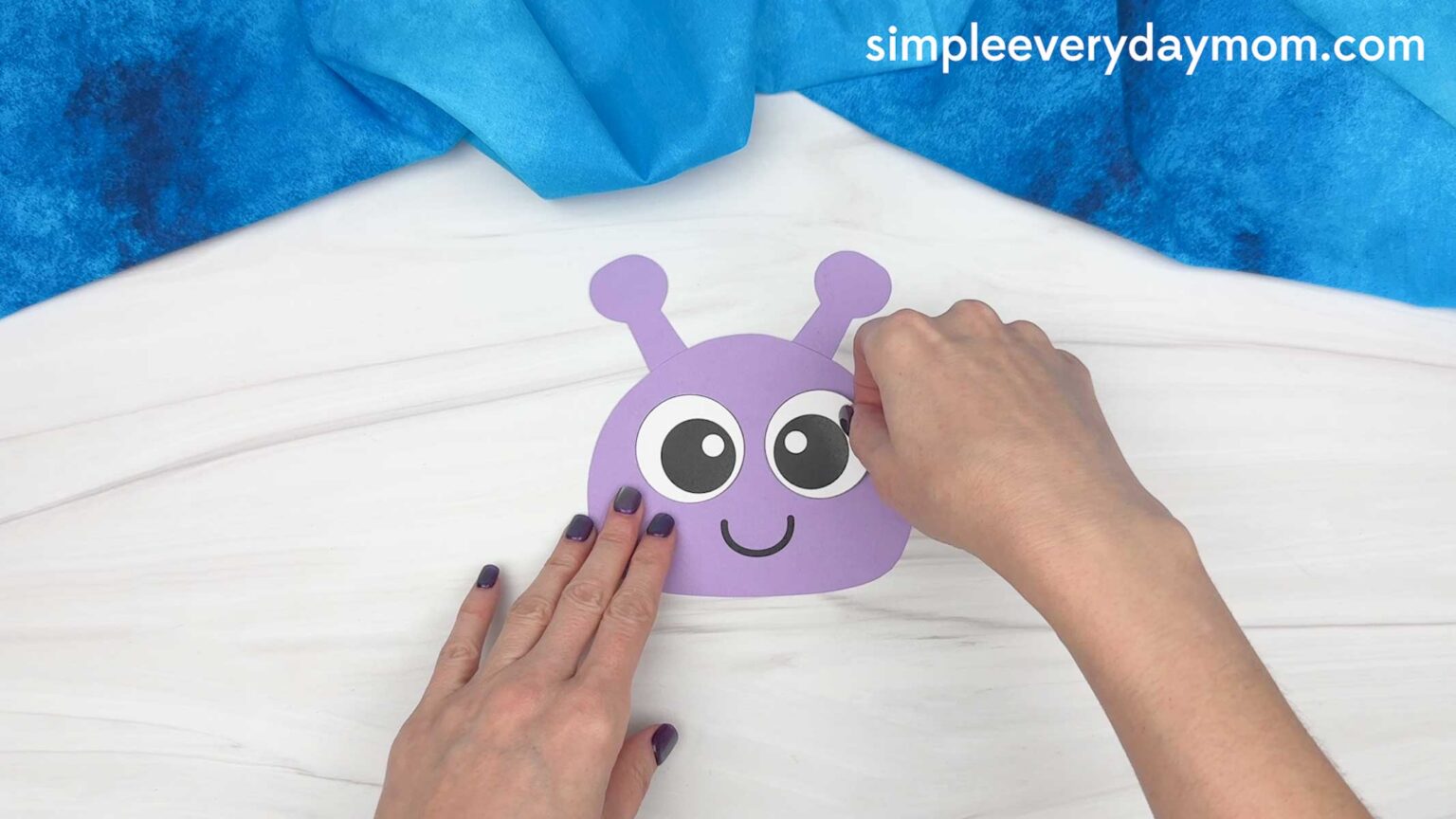 Snail Paper Plate Craft for Kids [Free PDF Template]