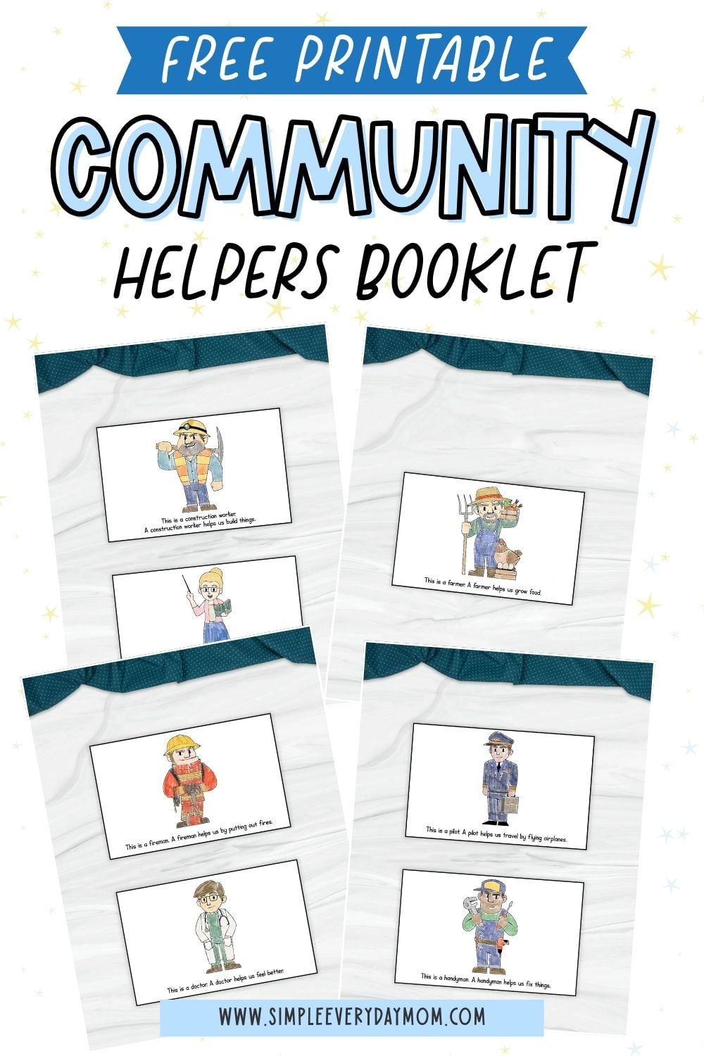 Community Helpers Booklet