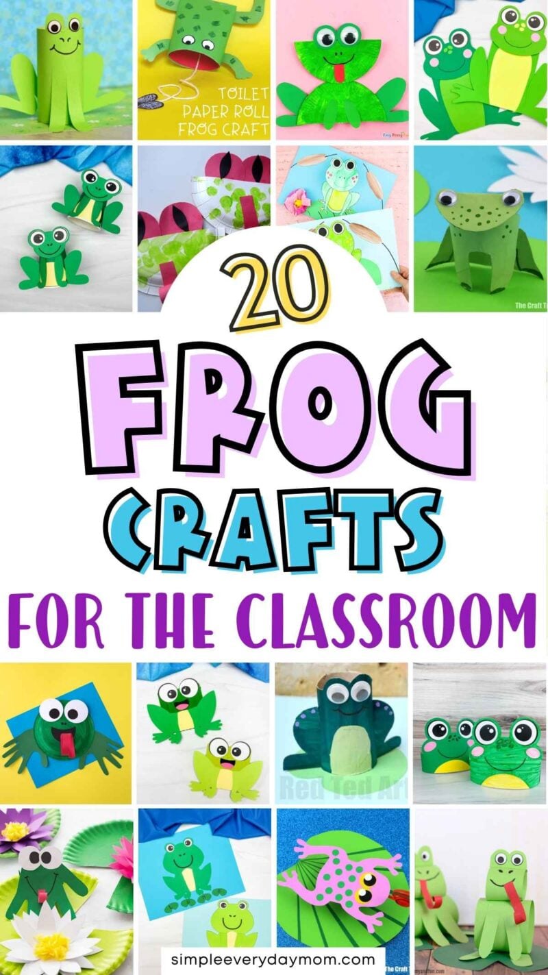 20+ Frog Crafts for Kids That Are Perfect for Spring