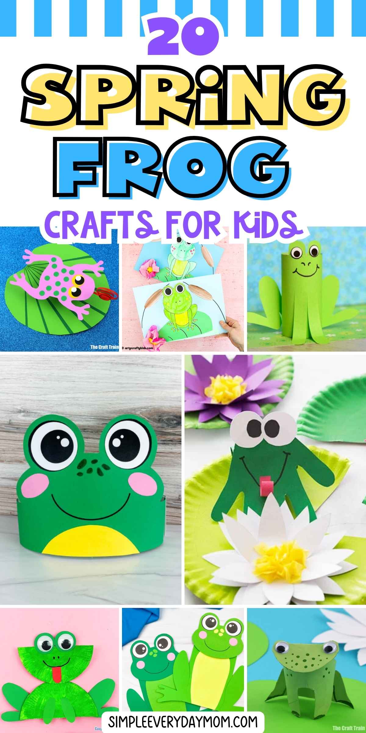 20+ Frog Crafts for Kids That Are Perfect for Spring