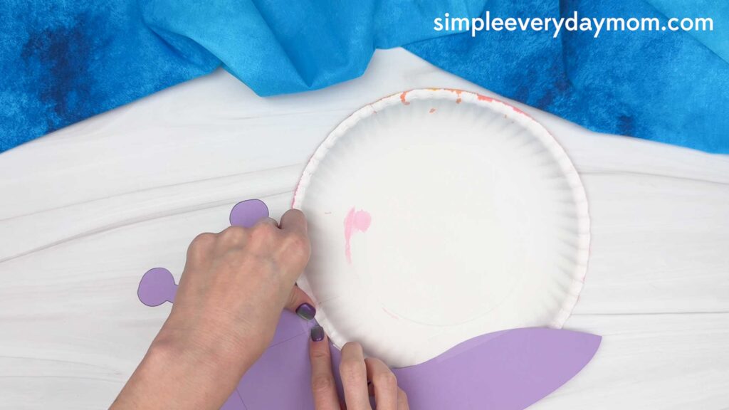 Snail Paper Plate Craft for Kids [Free PDF Template]