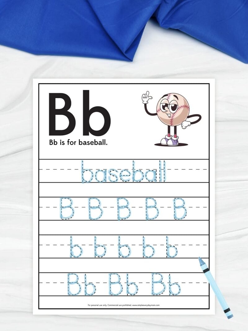 Free Printable Baseball Worksheets For Kids