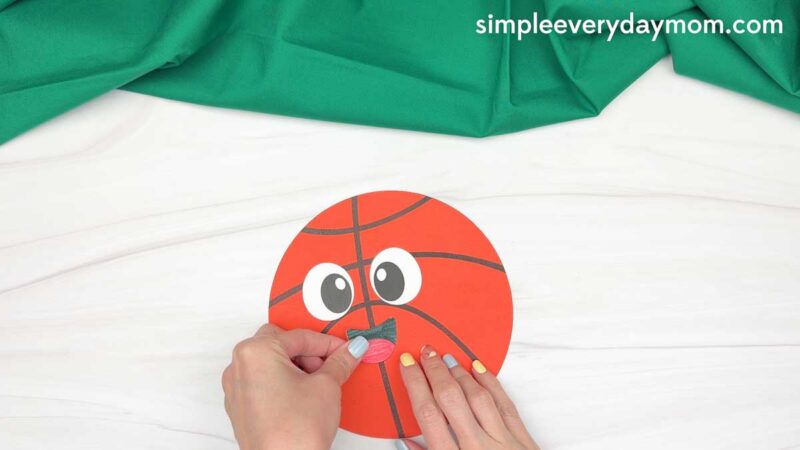 Basketball Craft for Kids [Free Printable Template]