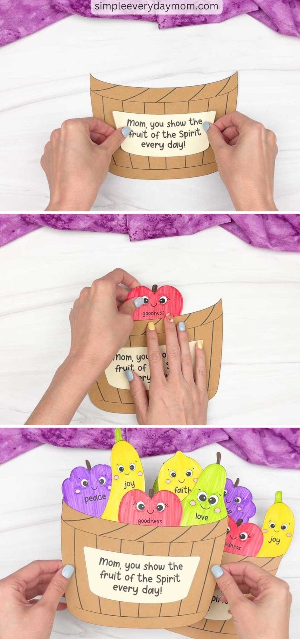 Mother's Day Bible Craft for Kids [Free PDF Template]