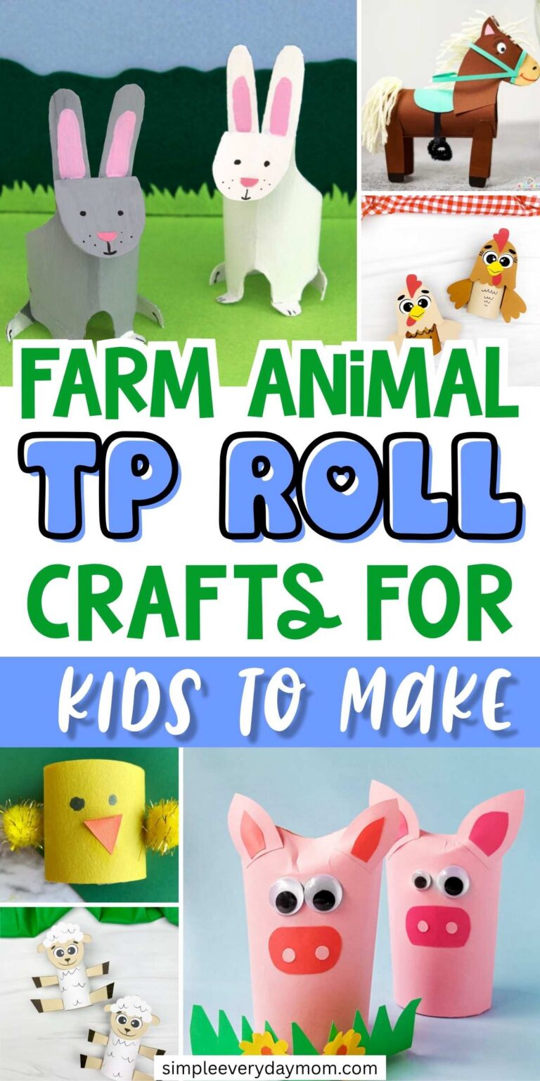 10+ DIY Toilet Roll Farm Animal Crafts Kids Will Enjoy