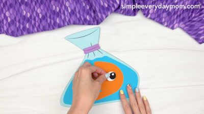 Handprint Goldfish Craft for Kids [Free PDF Template]
