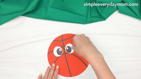 Basketball Craft for Kids [Free Printable Template]