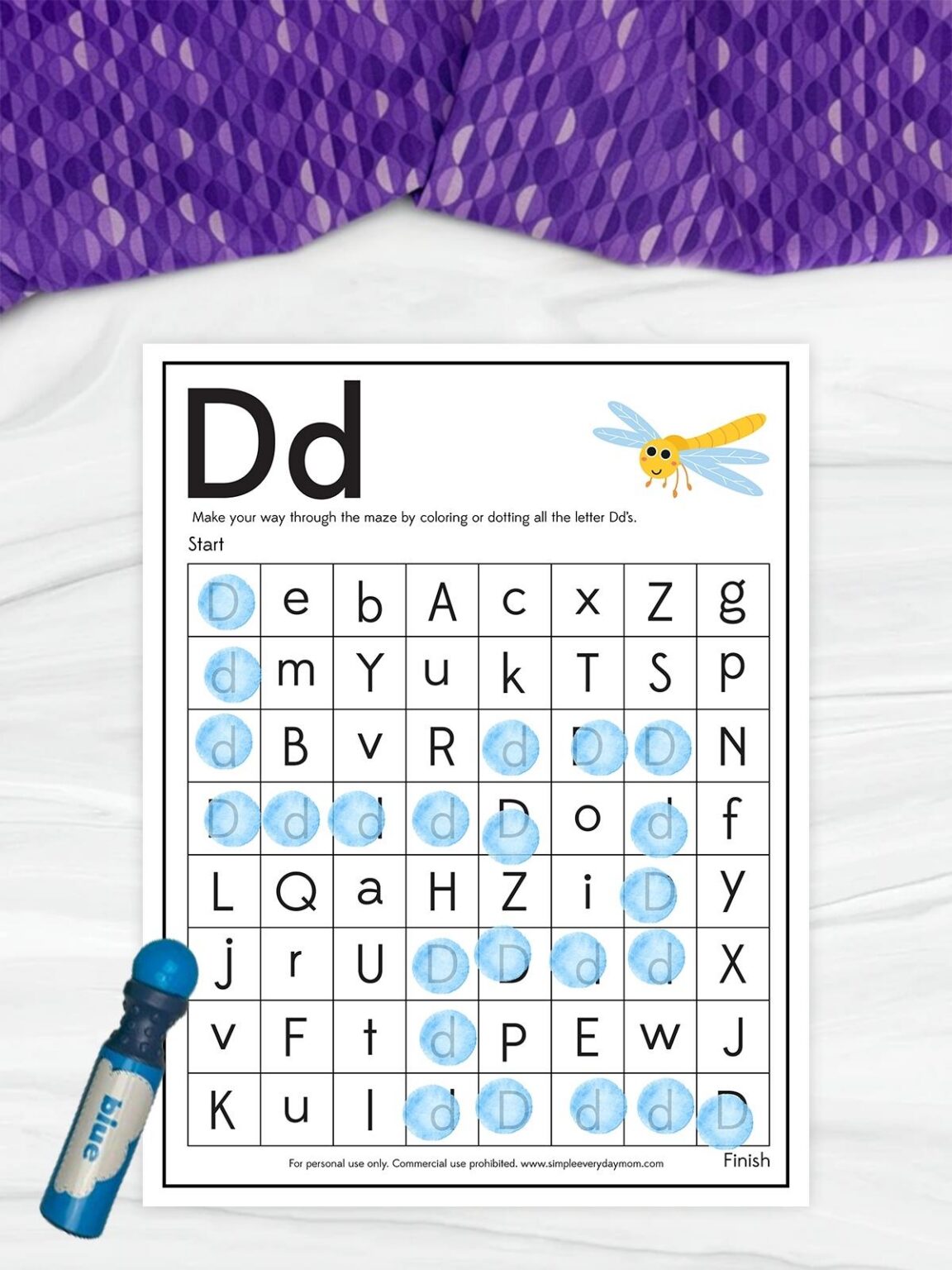 Free Printable Dragonfly Worksheets For Preschoolers