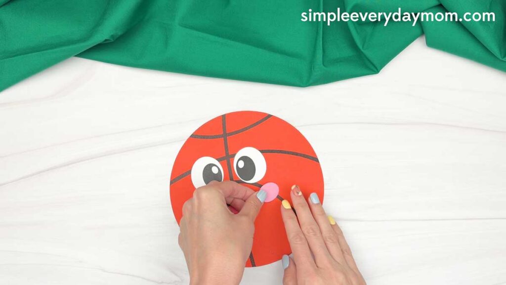 Basketball Craft for Kids [Free Printable Template]