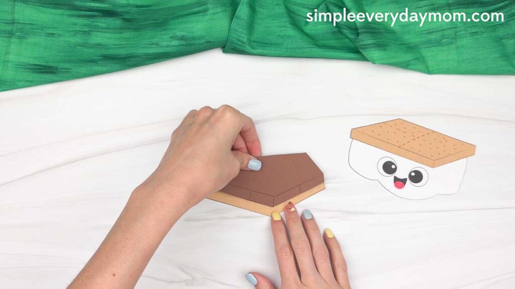 Smores Craft for Kids [Free PDF Template]