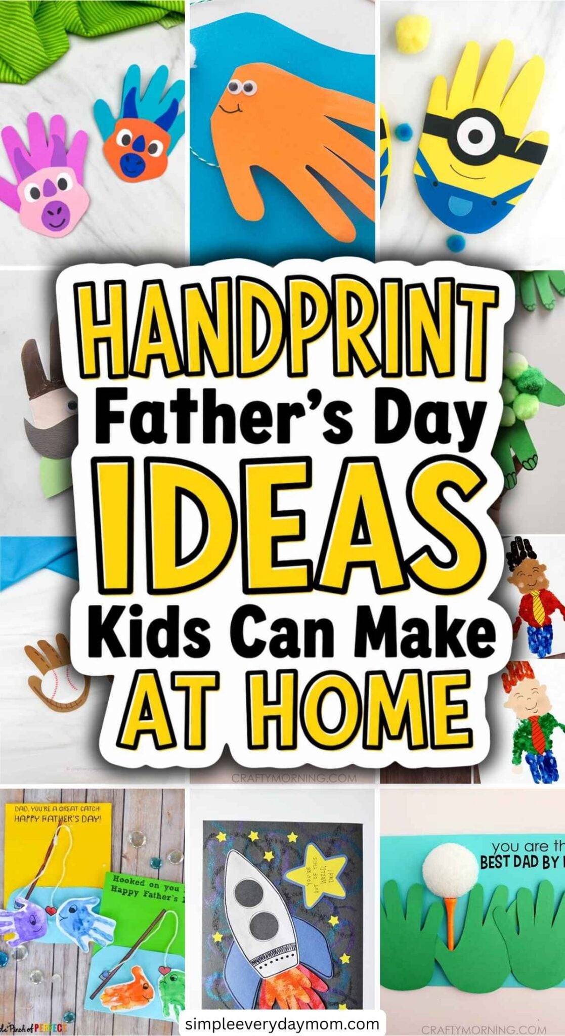 15+ Heartfelt Father's Day Handprint Ideas To Make At Home Or School