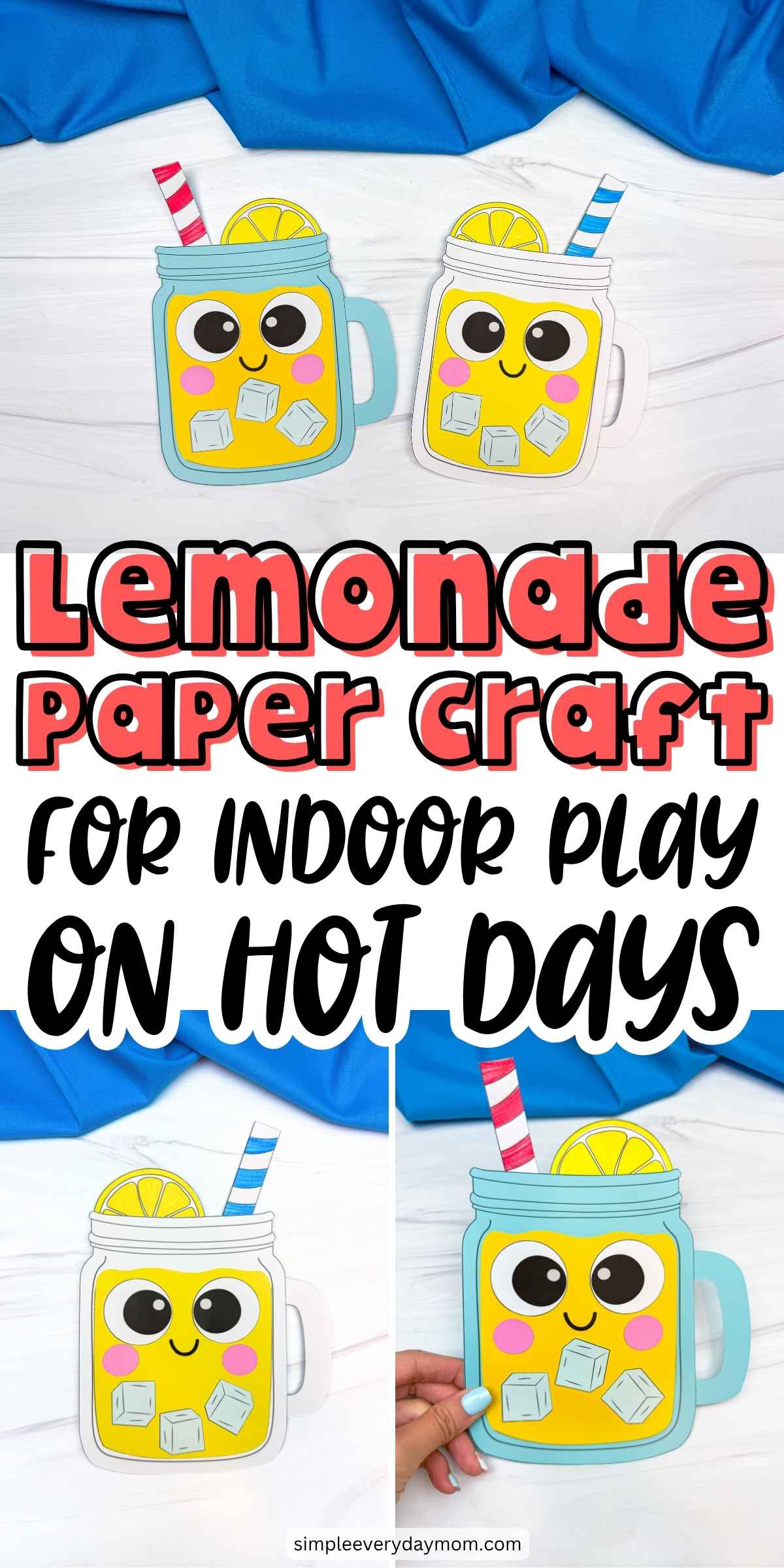 Lemonade Craft For Kids [Free Printable Template]