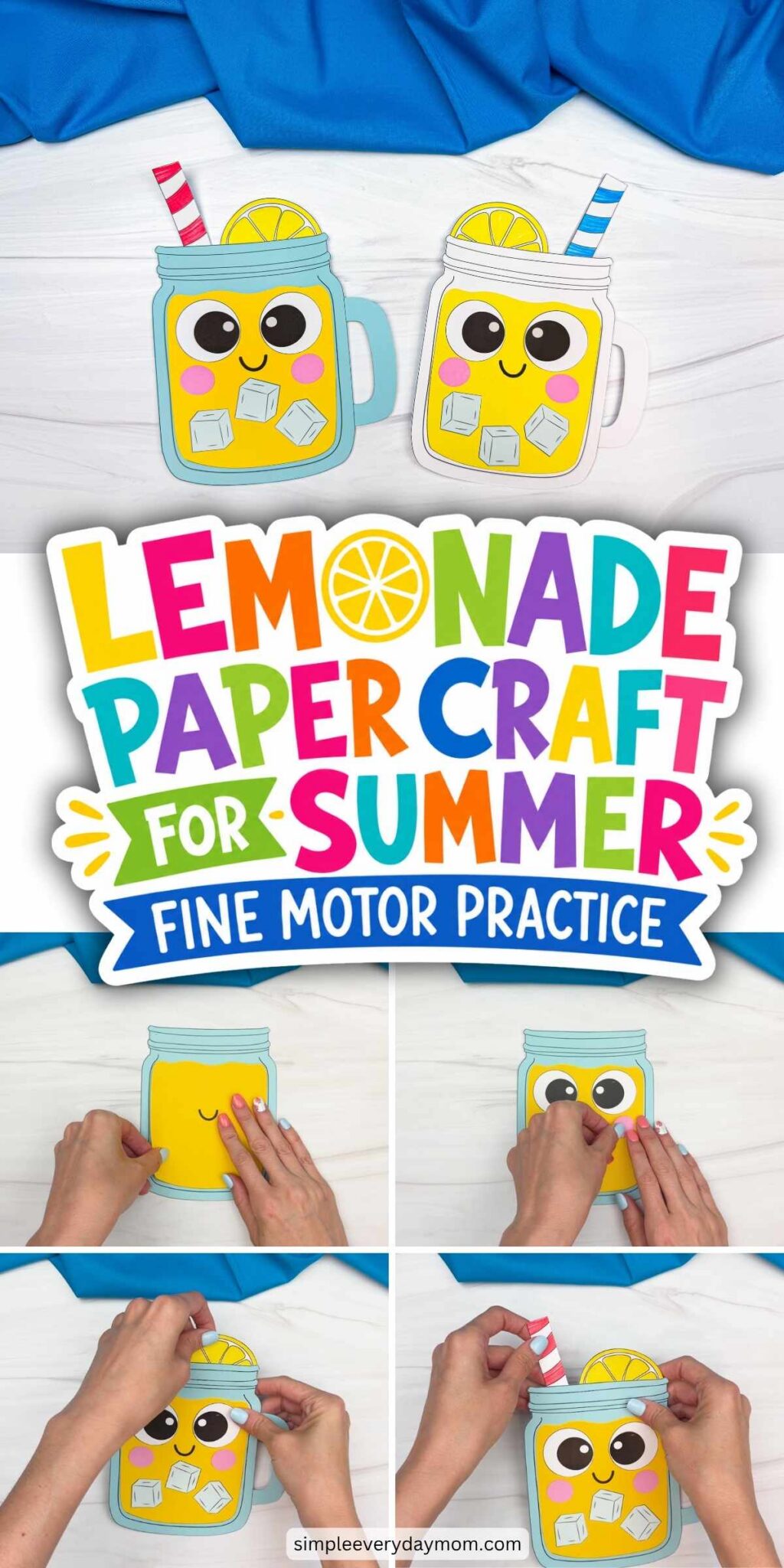 Lemonade Craft For Kids [Free Printable Template]